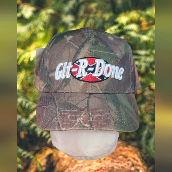 Accessories | Gitrdone Larry The Cable Guy Camo Velcro Adjustable Strap ...